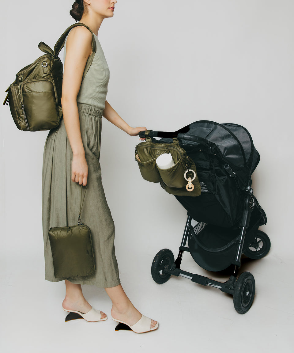 Baby Stroller Pack Nylon | Unisex Organizer by Caraa
